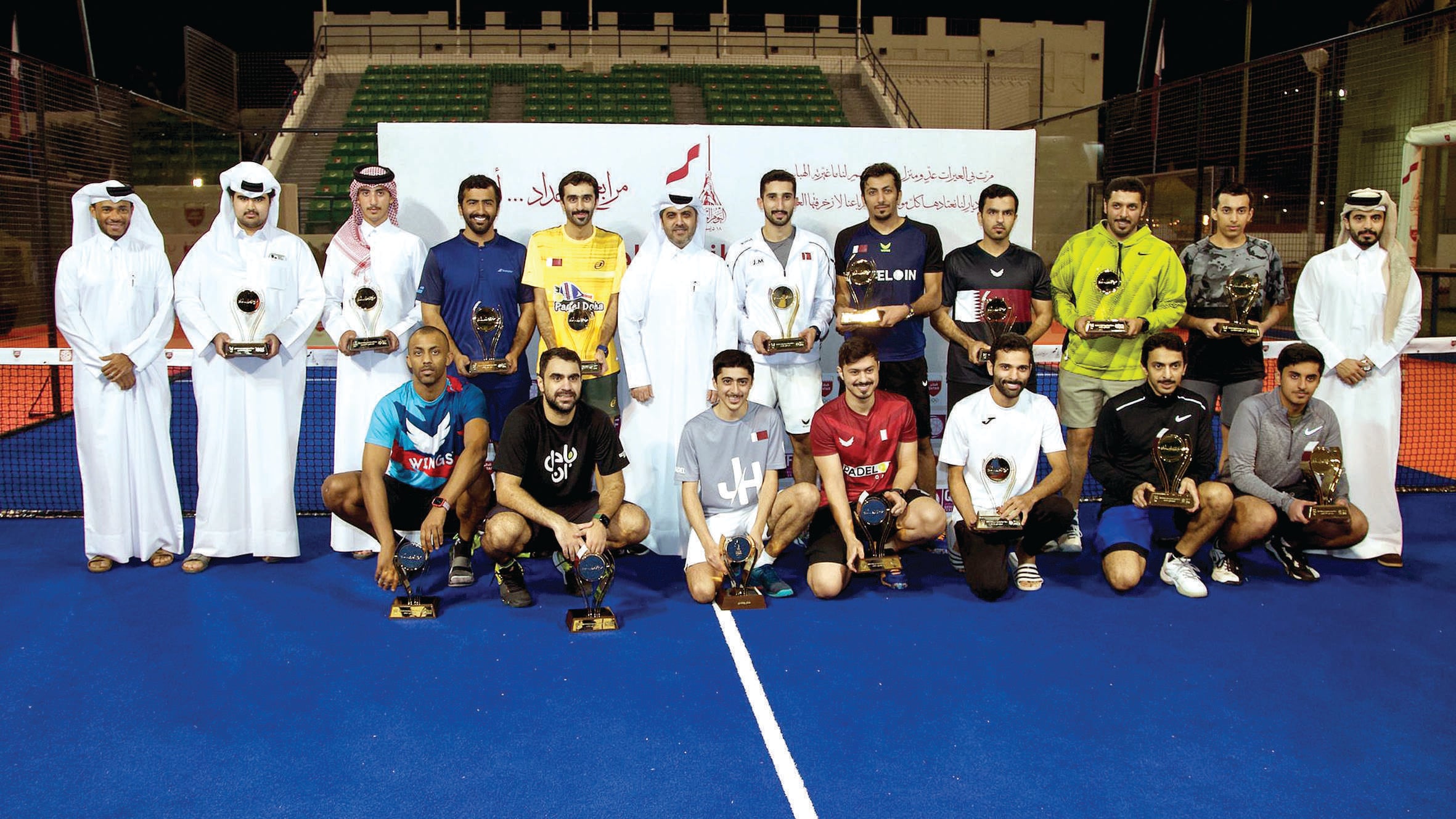 Qatar National Day Close Padel Tournament Concluded